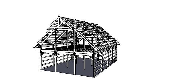 30x40 Gable Barn Plans - Barngeek.com