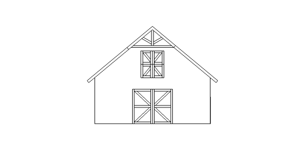 30x40 Gable Barn Plans - Barngeek.com