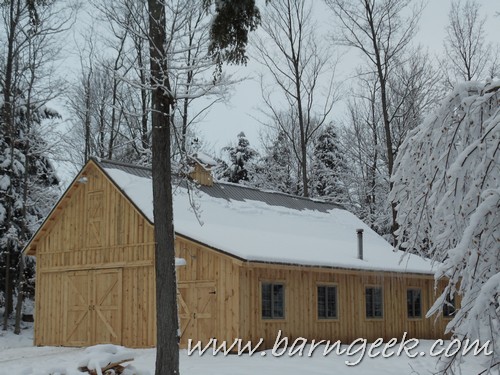 22x50 Gable Barn Plans - Barngeek.com