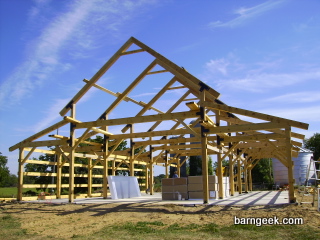 Post And Beam Barn Kit - Barngeek.com