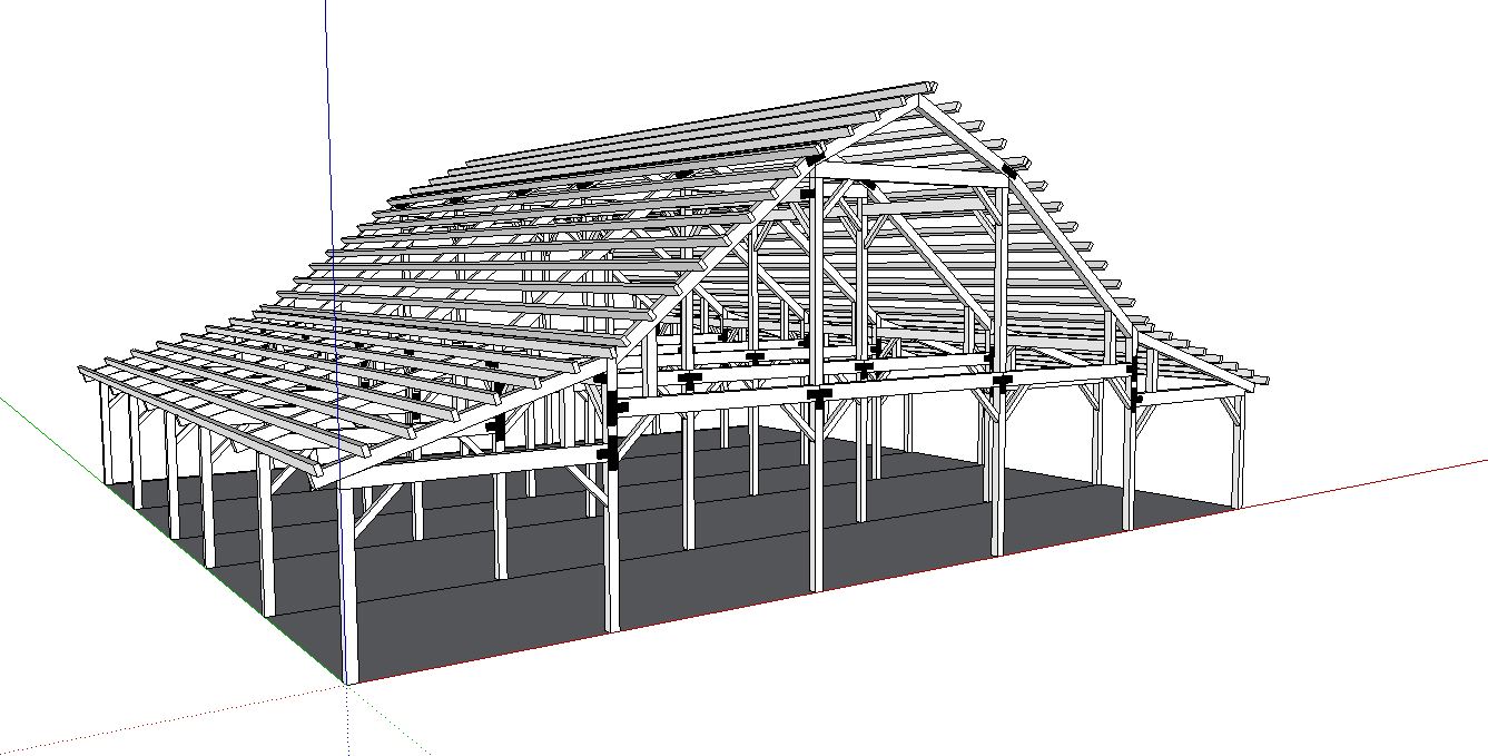 62x60 Gambrel - Barngeek.com